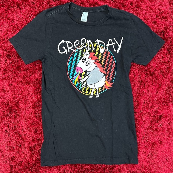 Green Day | Shirts | Green Day Album Shirt Tour Band Rock Small Unicorn ...